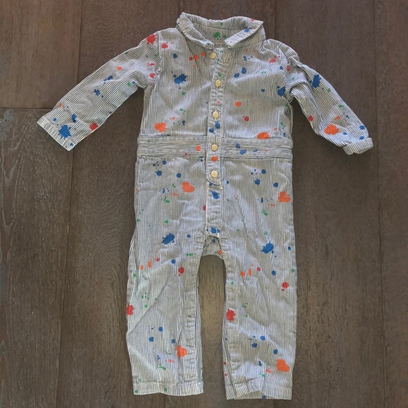 GAP | One Pieces | Baby Gap Paint Splatter Print One Piece | Poshmark